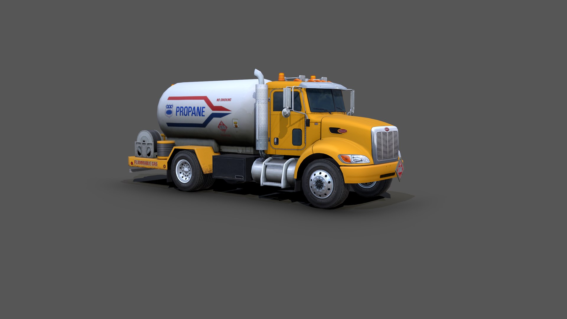3D Peterbilt 335 2006 Propane S01 Model - TurboSquid 2061937