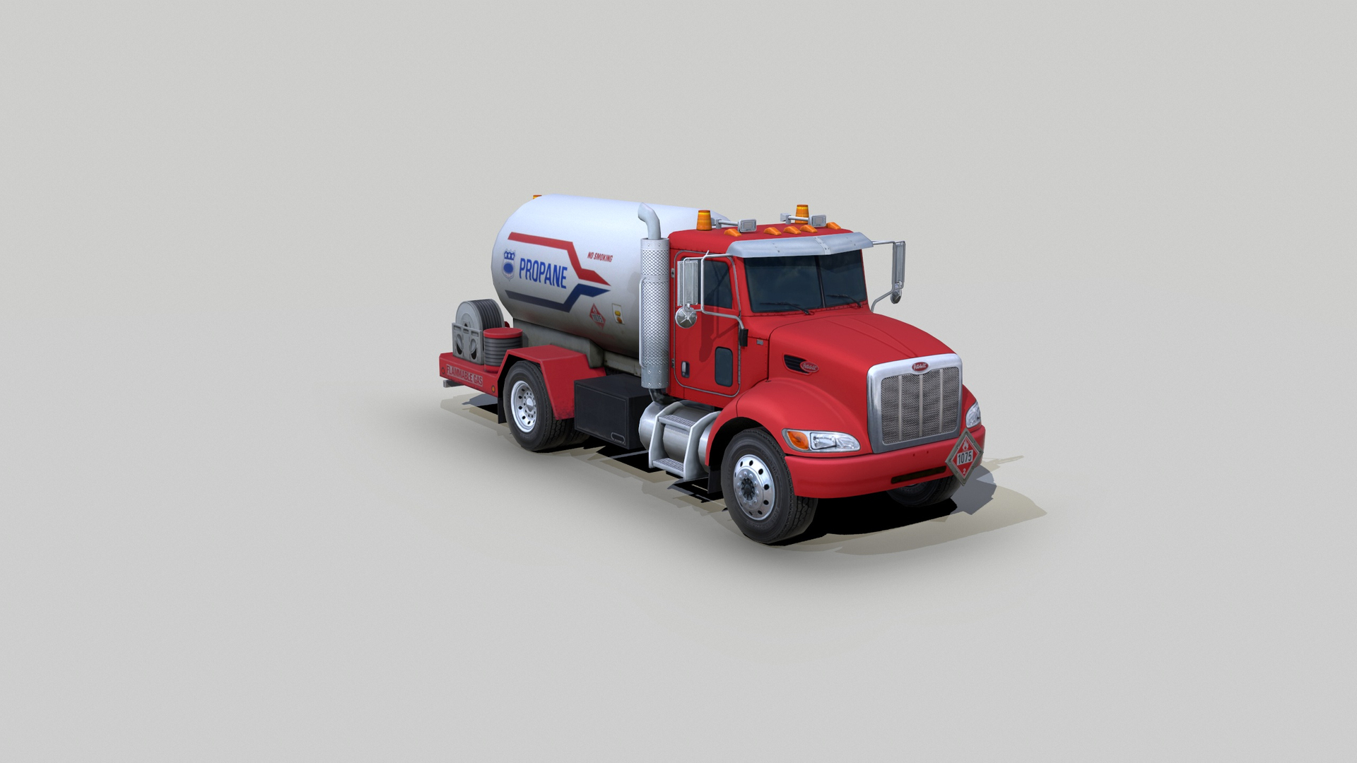 3D Peterbilt 335 2006 Propane S01 Model - TurboSquid 2061937