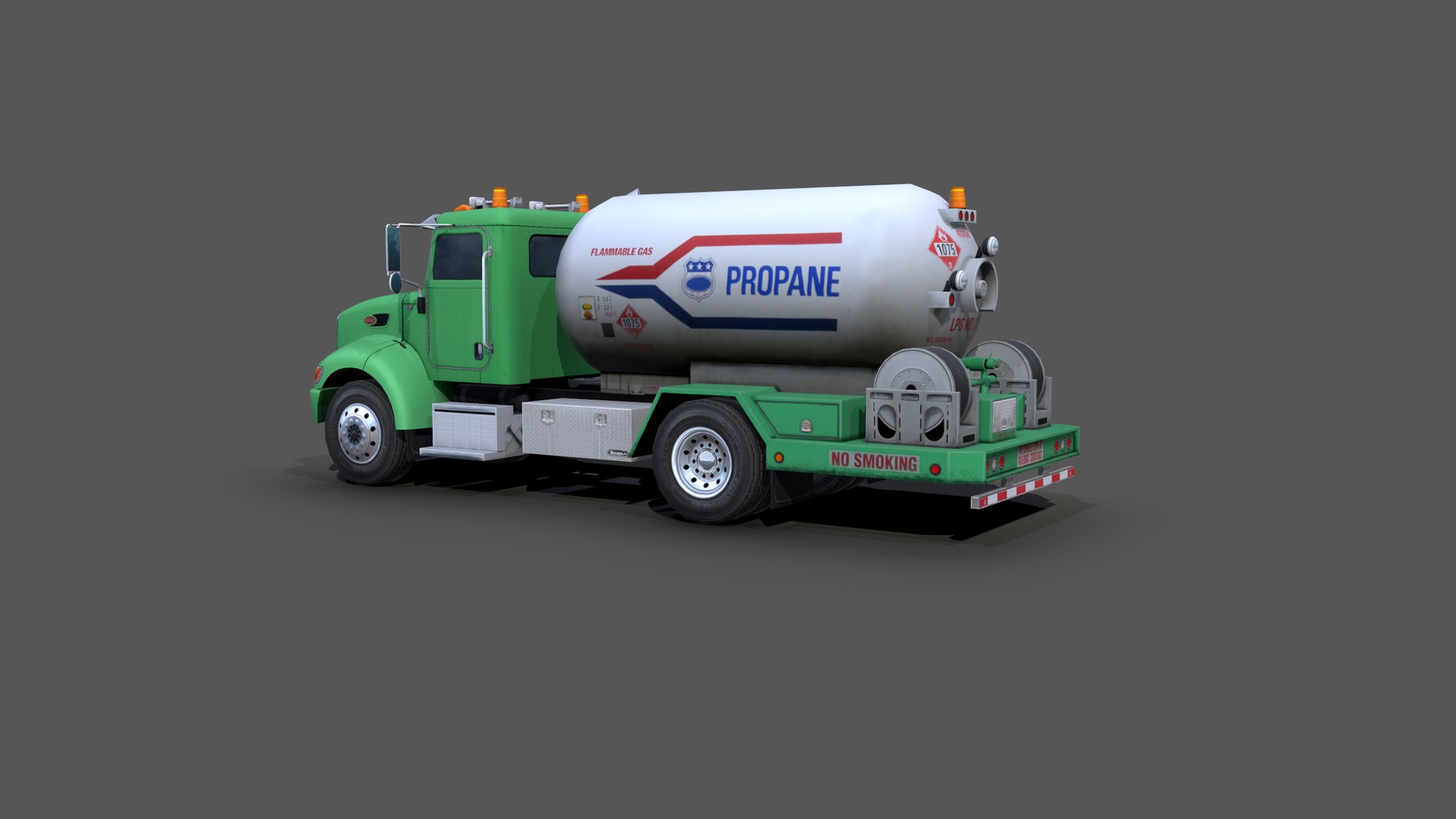 3D Peterbilt 335 2006 Propane S01 Model - TurboSquid 2061937