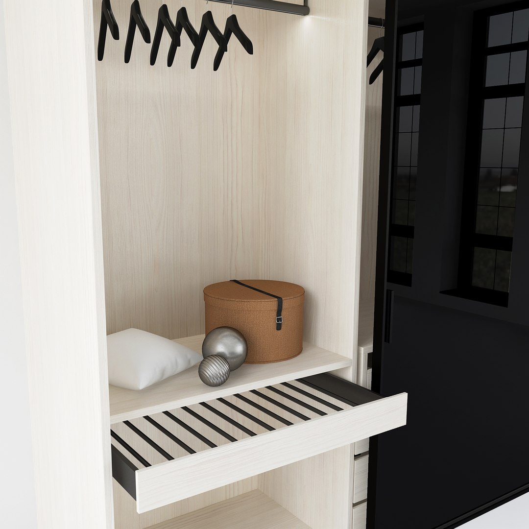 3D Raumplus Wardrobe - TurboSquid 1465500