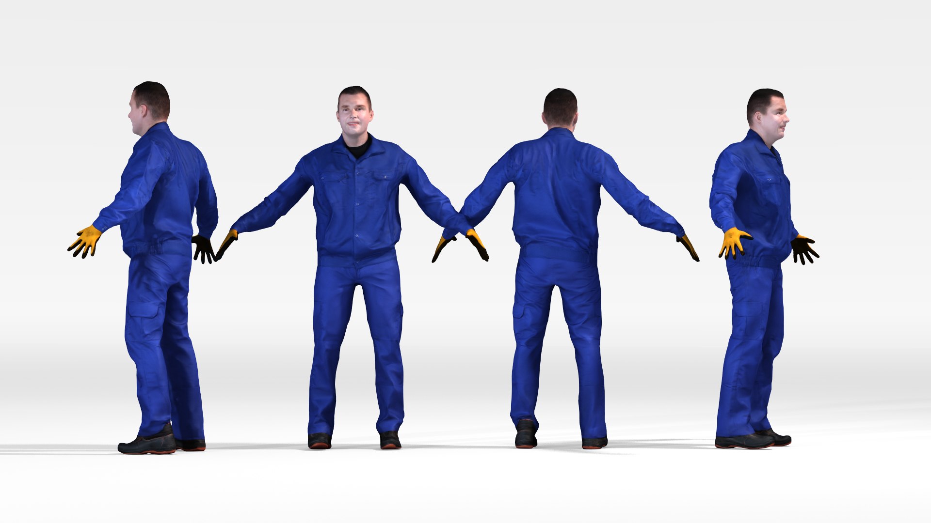 3D Dosch People - Rigged - TurboSquid 1658950