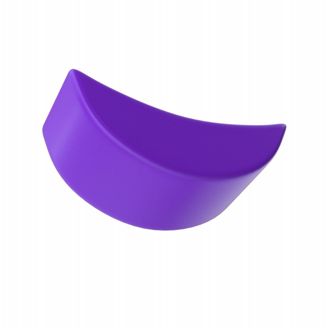 3D Purple Geometric Shape - TurboSquid 1912226