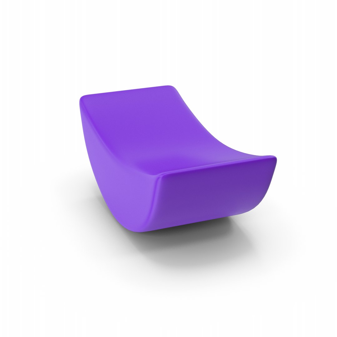 3D Purple Geometric Shape - TurboSquid 1912226