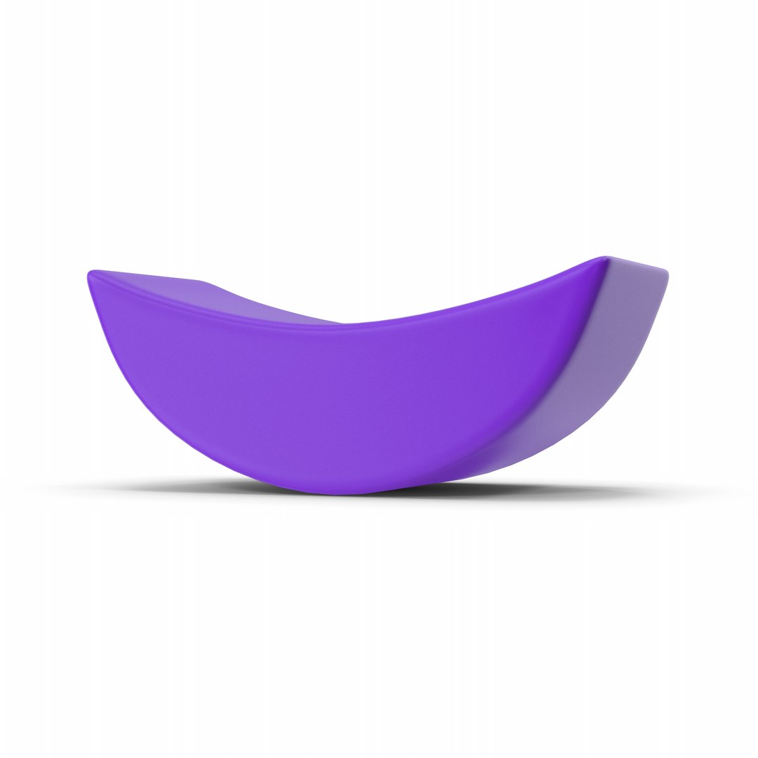 3D Purple Geometric Shape - TurboSquid 1912226