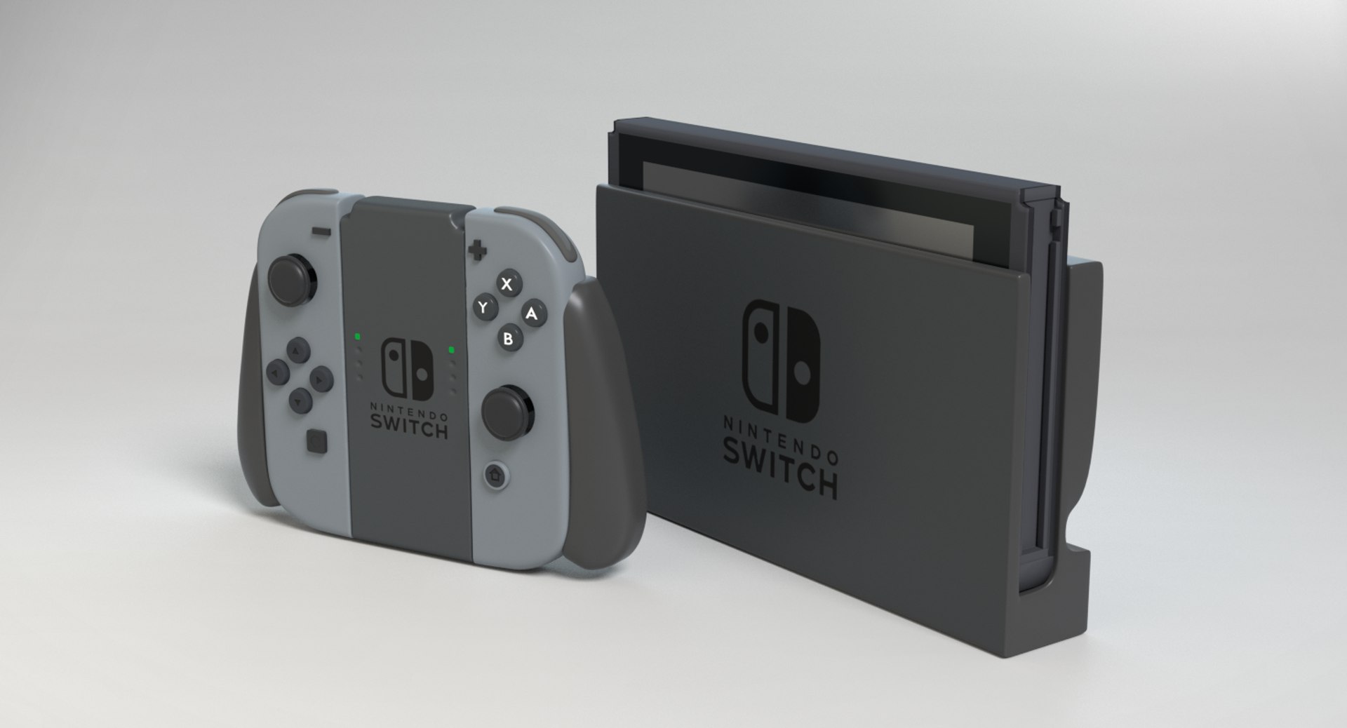 New Nintendo Switch 3d Max