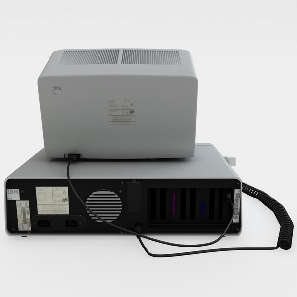 ibm pc xt 3d model