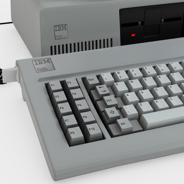 ibm pc xt 3d model