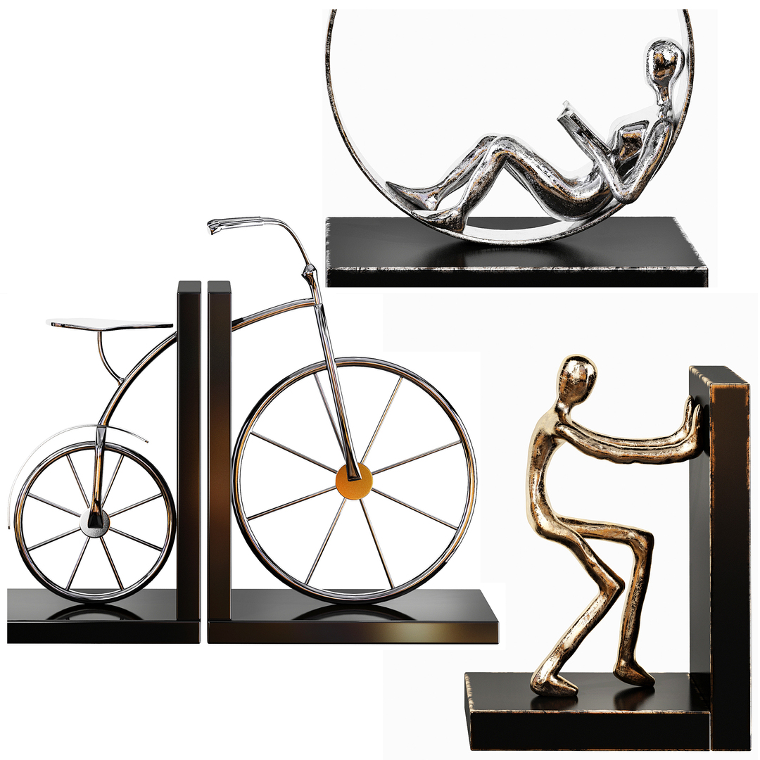 3D bookend model - TurboSquid 1616334