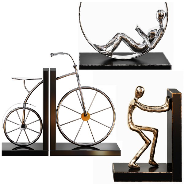 3D bookend model - TurboSquid 1616334