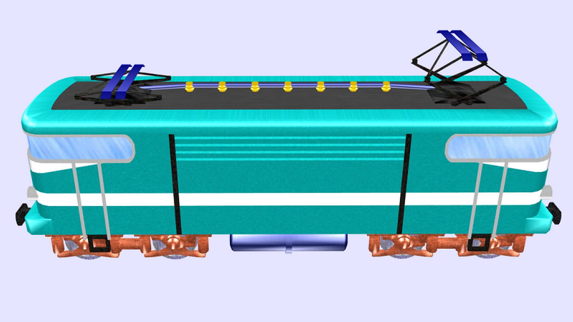 Sncf Bb 9300 Electric 3D Model - TurboSquid 1707885