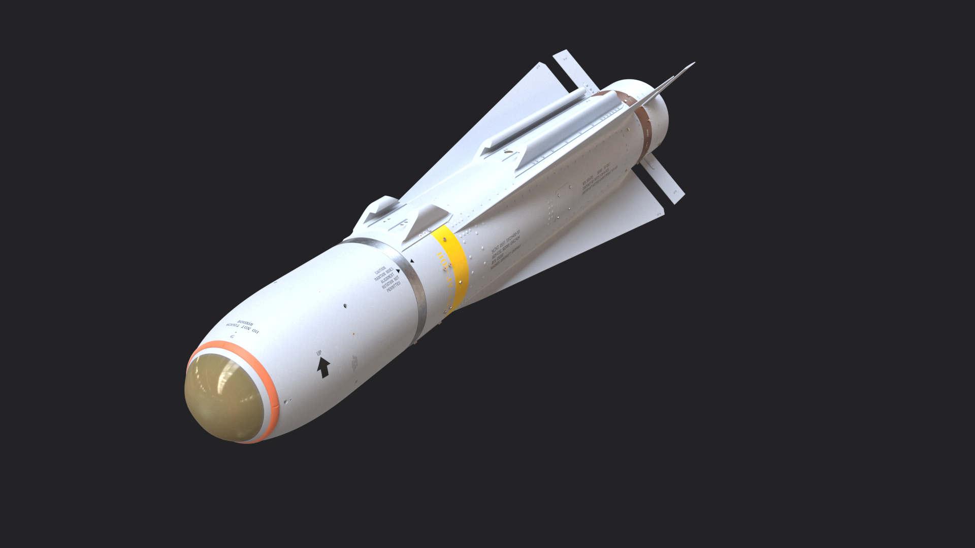Agm-65 Maverick Missile 3D Model - TurboSquid 1579559