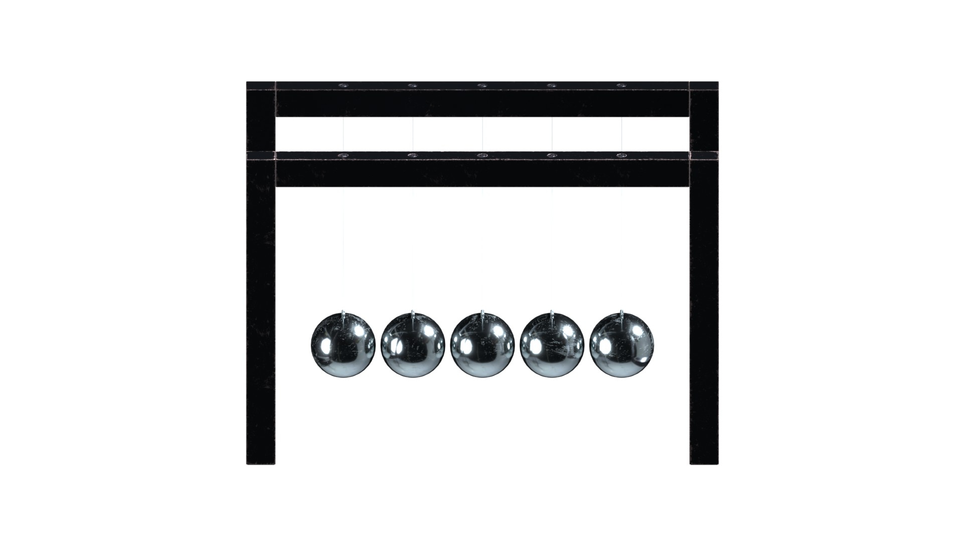 Worn Metal Pendulum 3D Model - TurboSquid 2041793