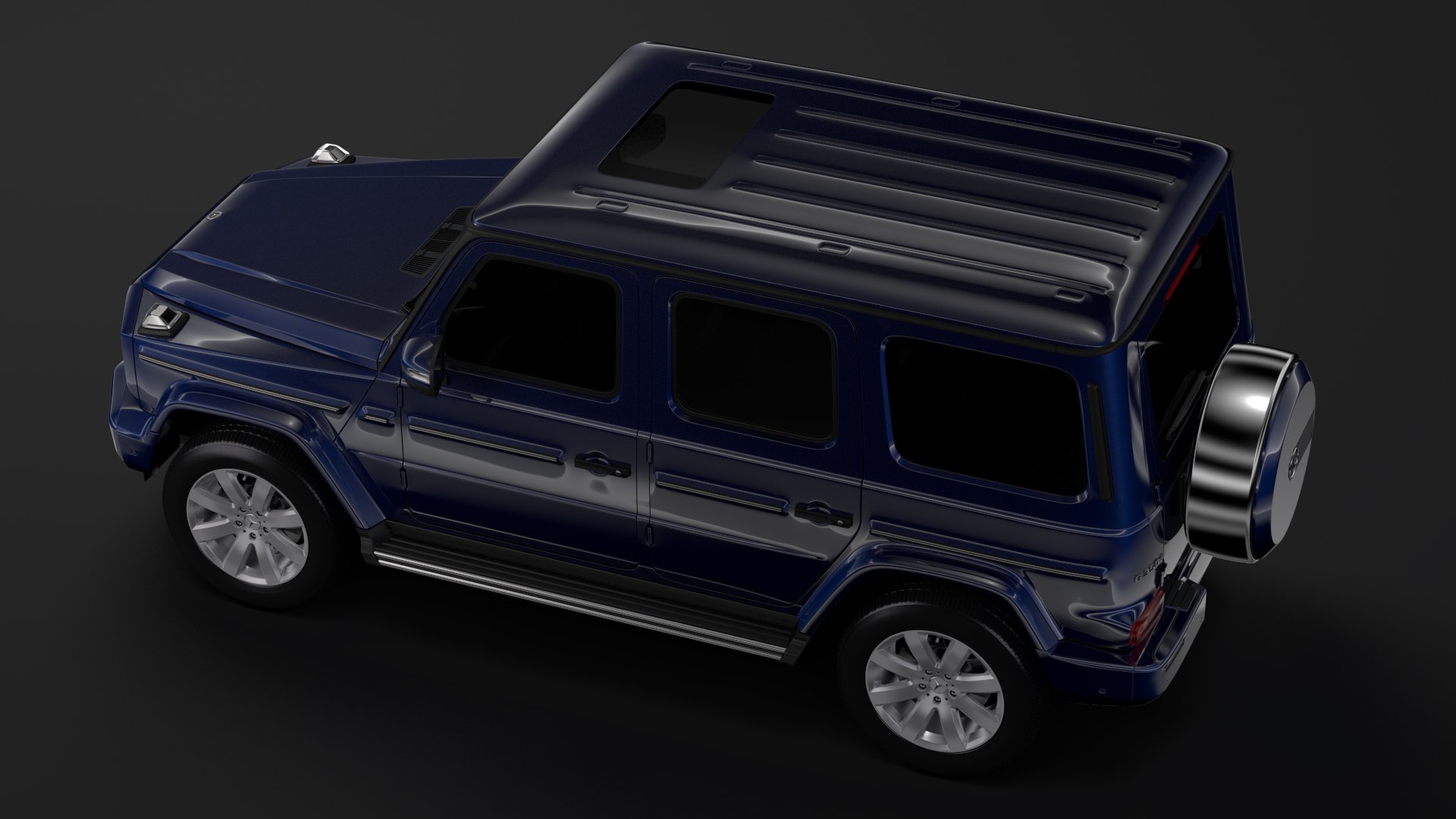 3D mercedes benz g 350d - TurboSquid 1367091
