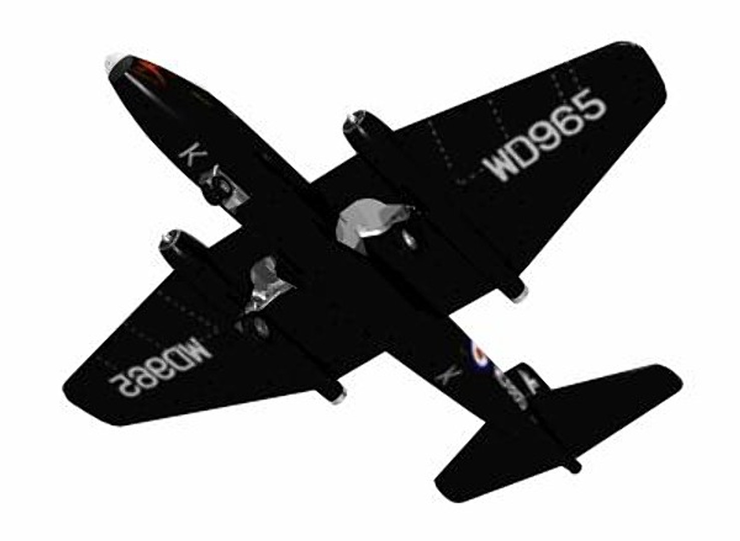 Canberra Bomber 3d Model