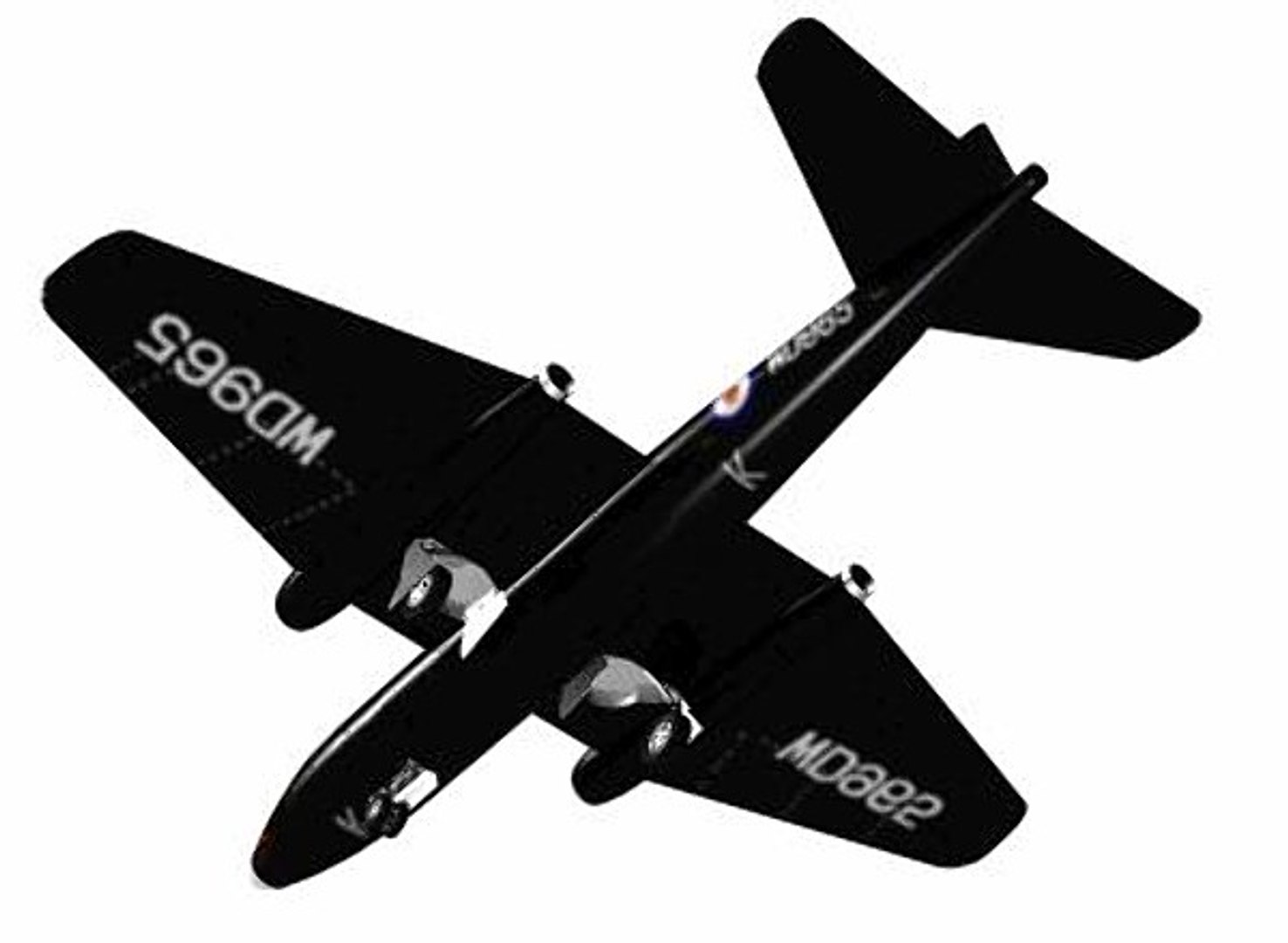 Canberra Bomber 3d Model