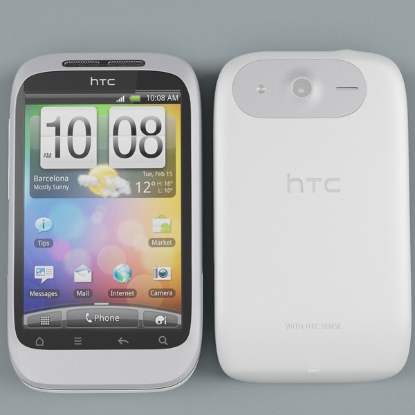 htc wildfire s 3d model