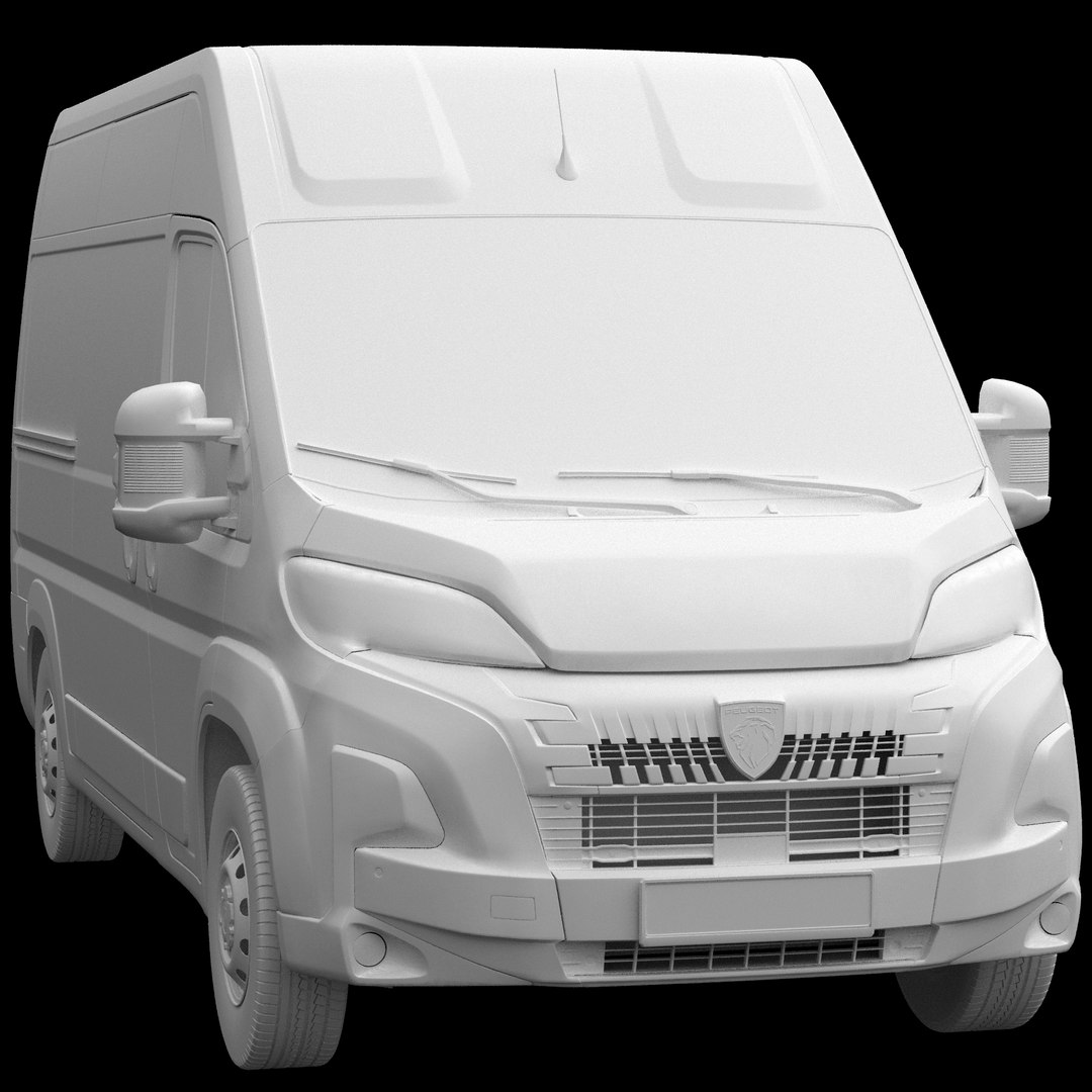 2024 Peugeot BOXER L2H2 Detailed Interior 3D Model - TurboSquid 2343351