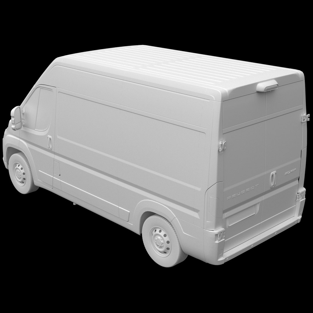 2024 Peugeot BOXER L2H2 Detailed Interior 3D Model - TurboSquid 2343351