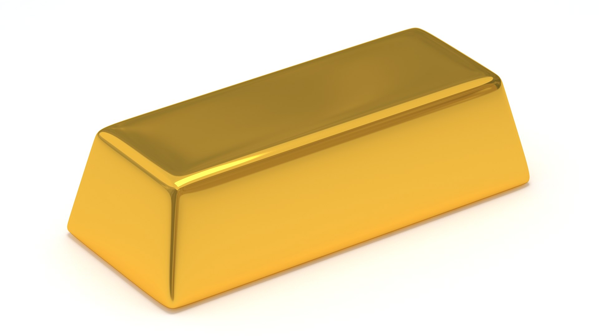 Gold Bar 3D Model - TurboSquid 2169751