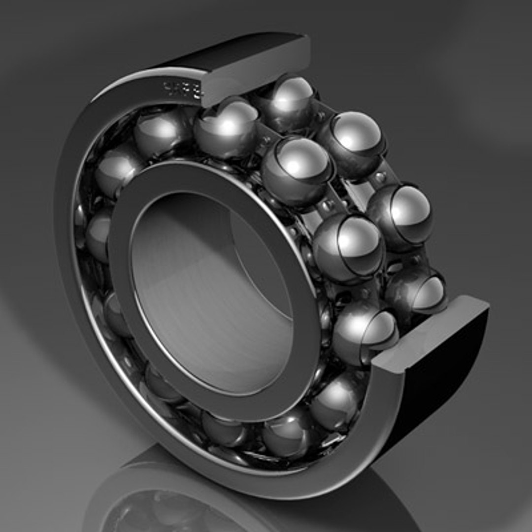 3d Model Realistic Bearing