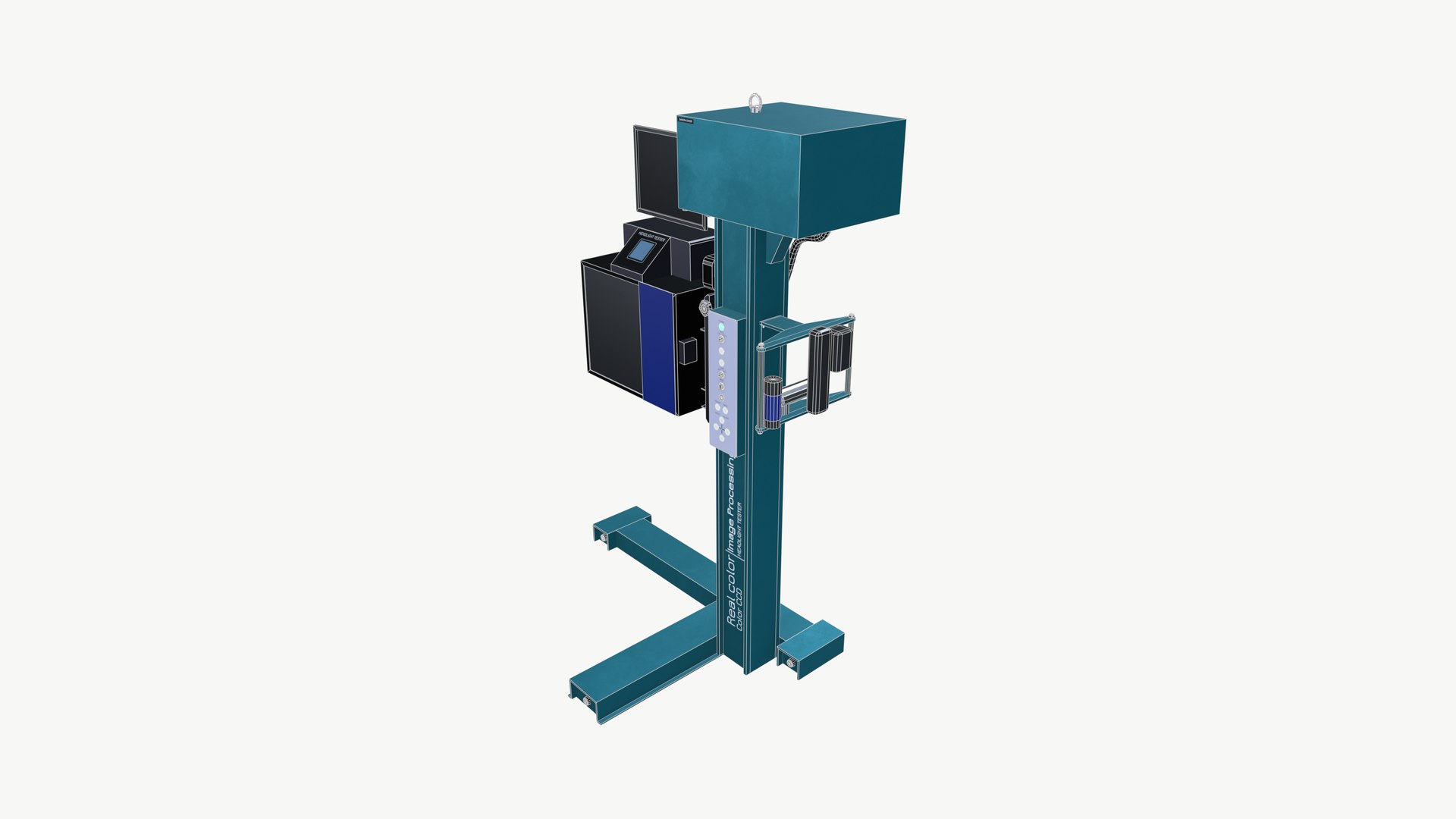 3D Headlight Tester Model - TurboSquid 2276398