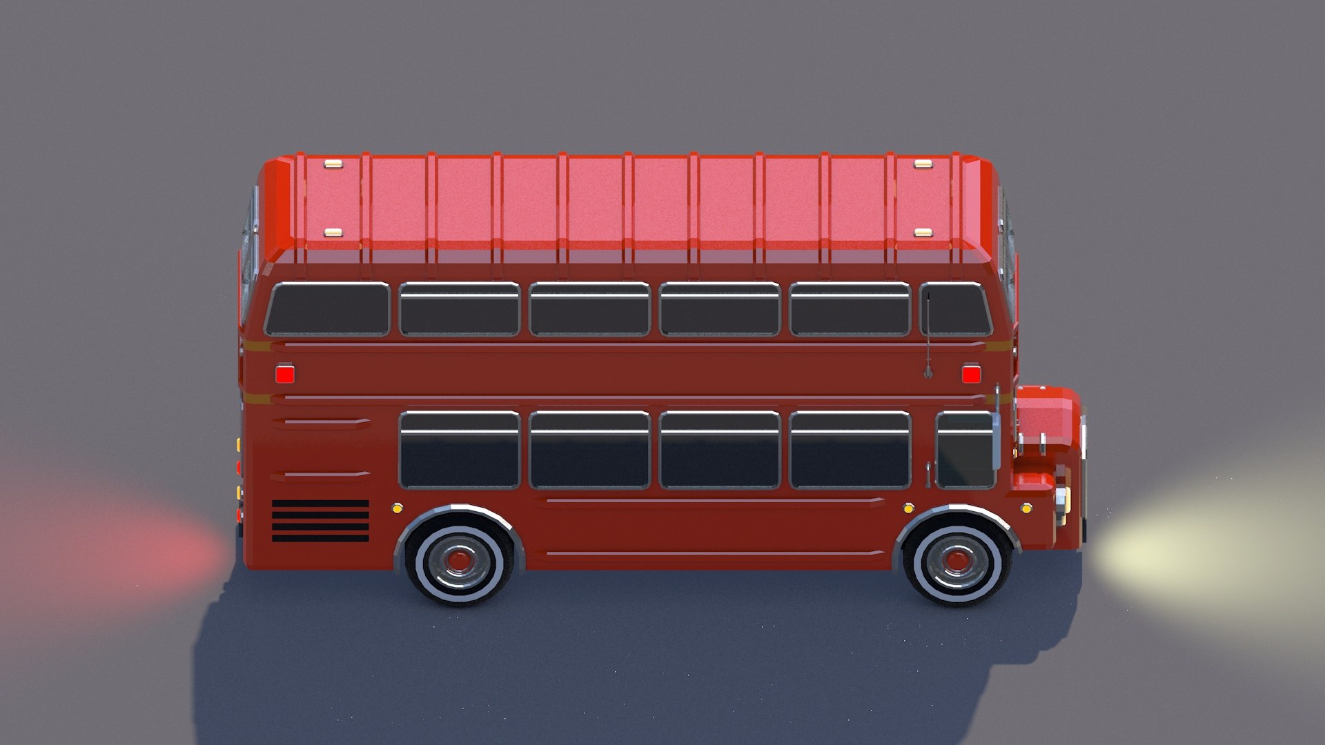 3D London Bus model - TurboSquid 2140455