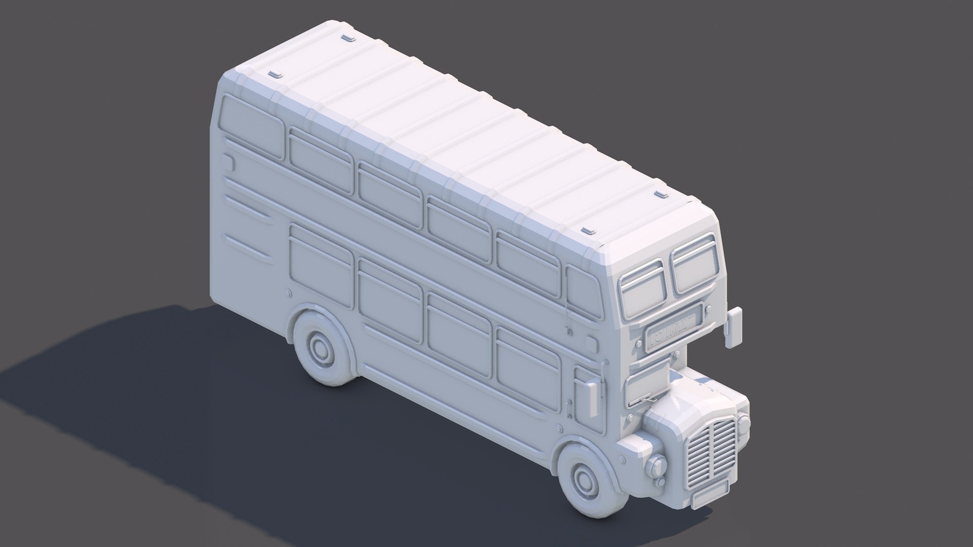 3D London Bus Model - TurboSquid 2140455