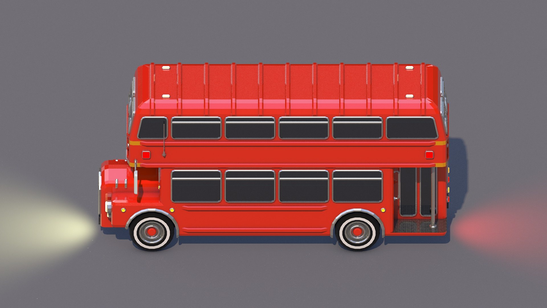3D London Bus model - TurboSquid 2140455