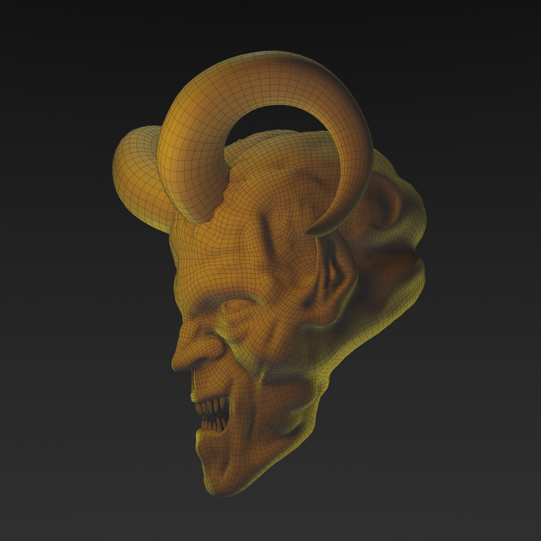 Demon Head 3D Model 3D Model - TurboSquid 1986630