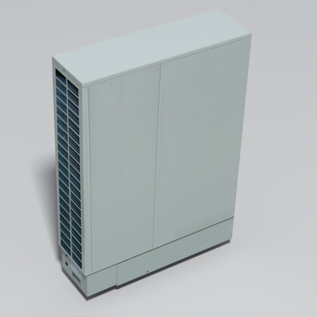 Twin Extractor Fan Unit 3d Model