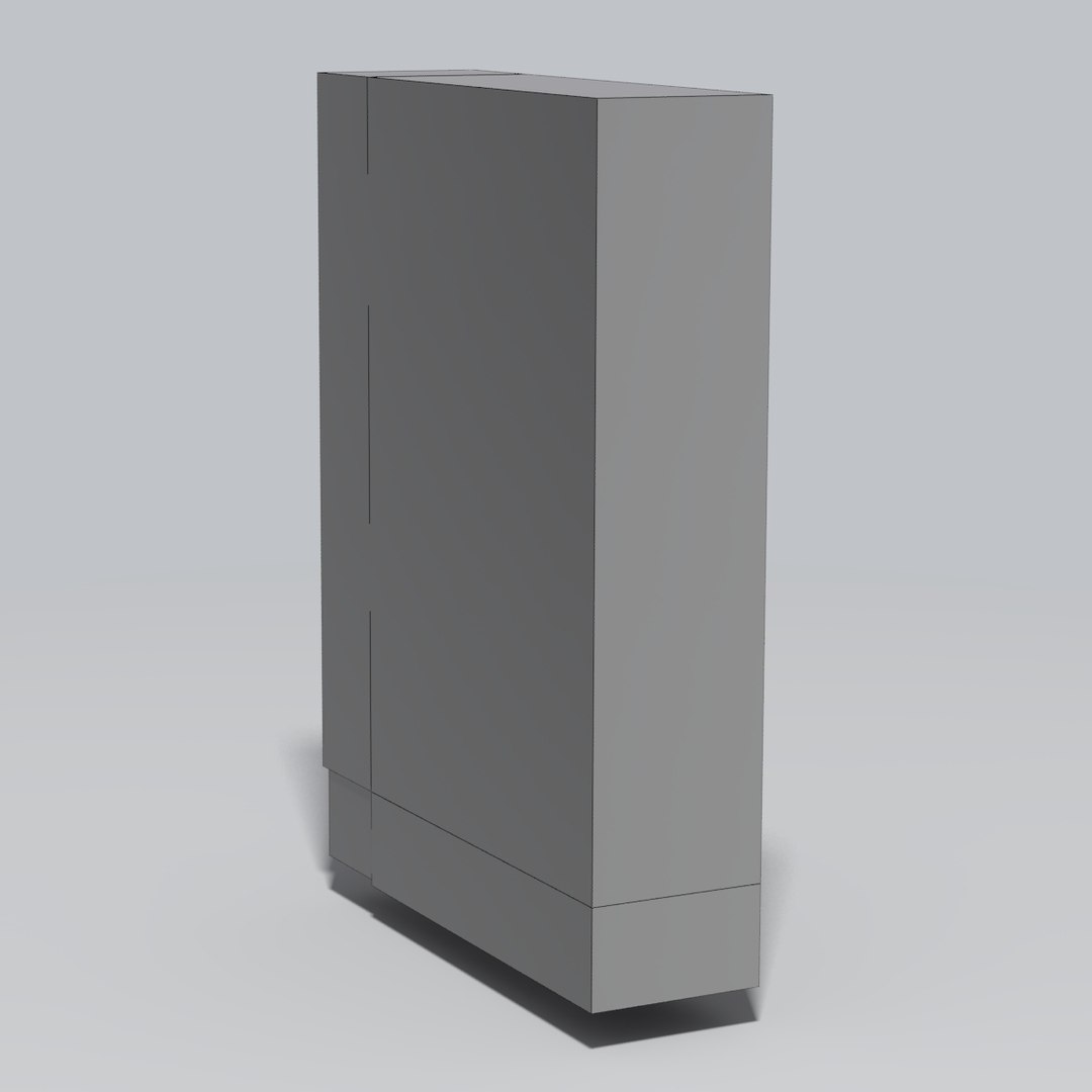Twin Extractor Fan Unit 3d Model