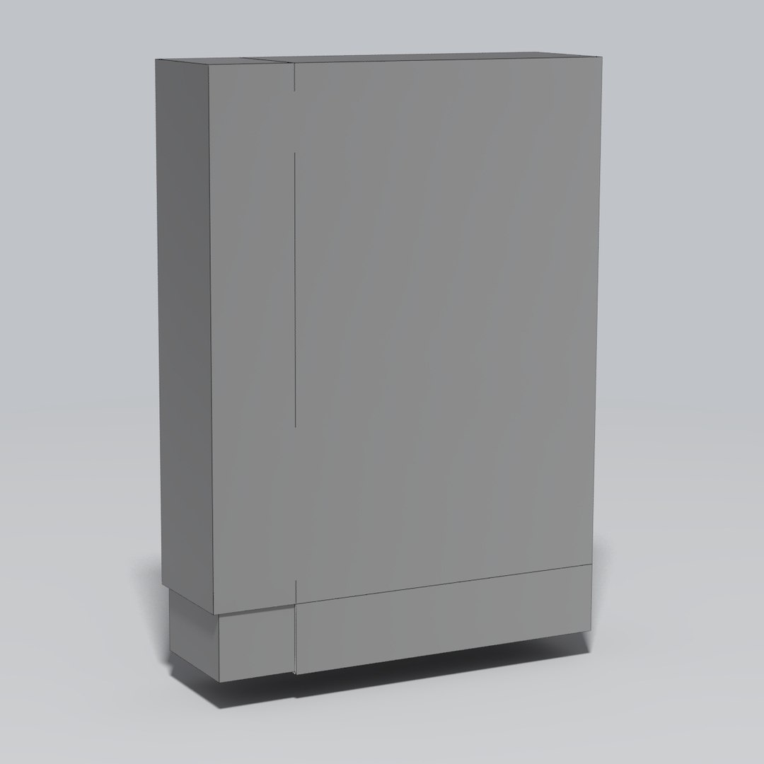 Twin Extractor Fan Unit 3d Model