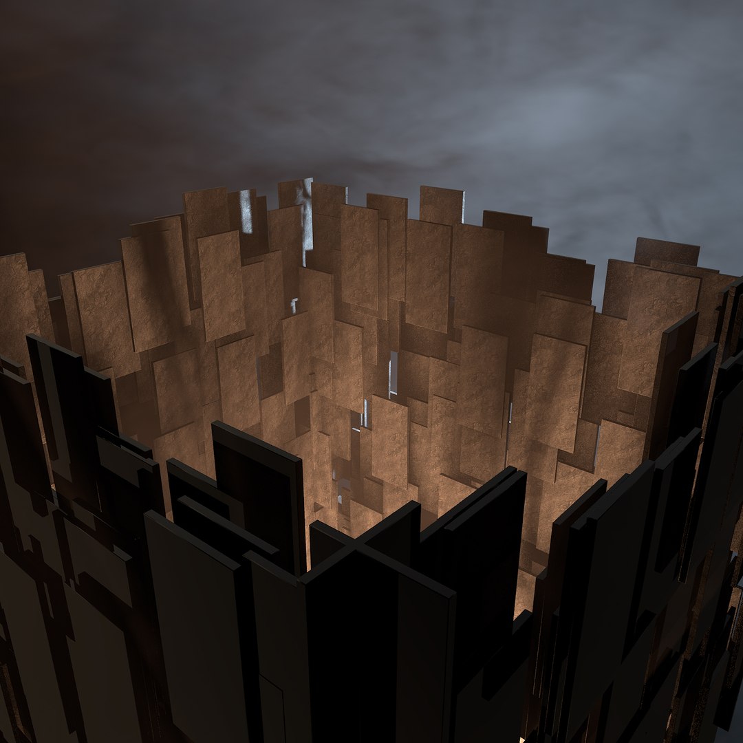 Concepts Science Fiction Structure 3D Model - TurboSquid 1378810