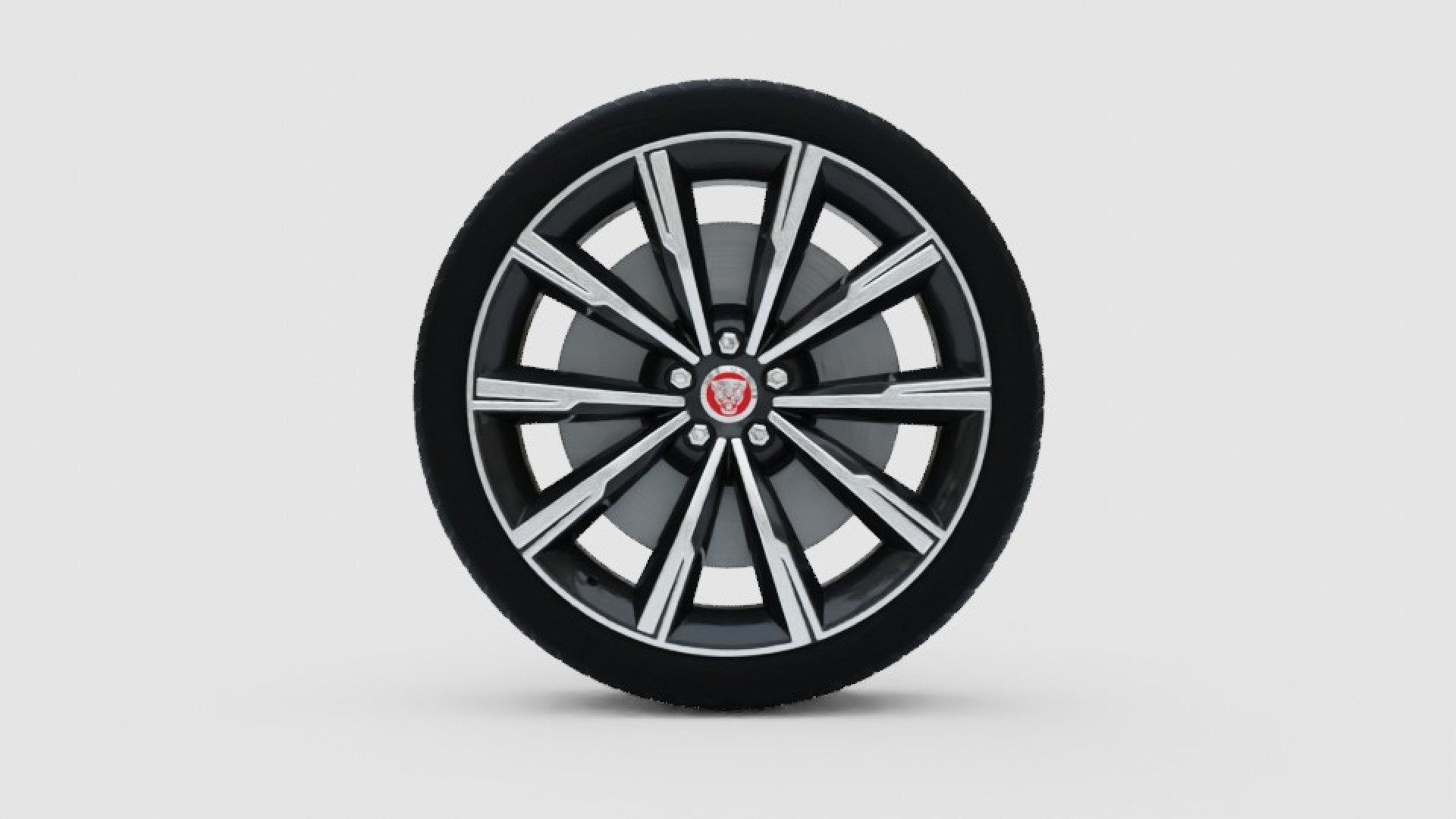 Jaguar F-Type Wheel With Rim 3D model - TurboSquid 2160396