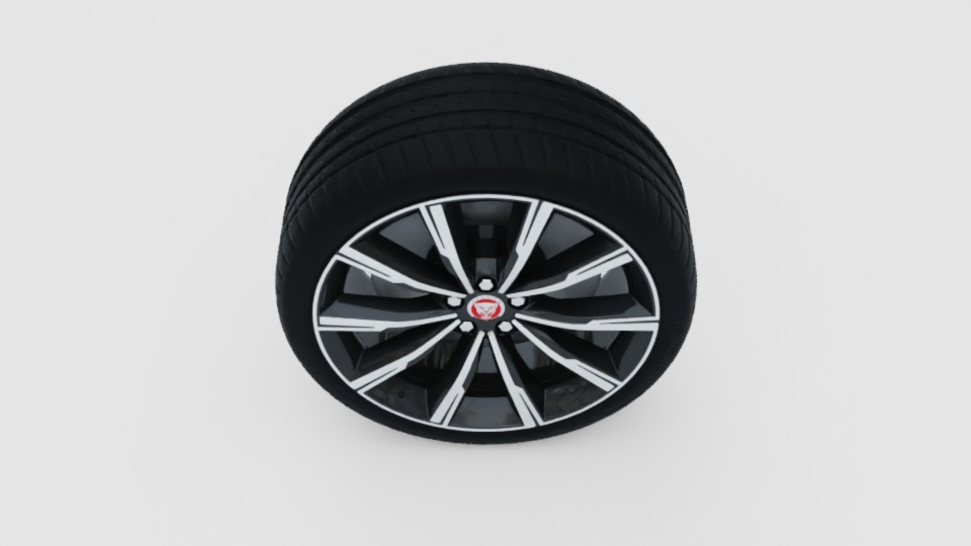 Jaguar F-Type Wheel With Rim 3D model - TurboSquid 2160396