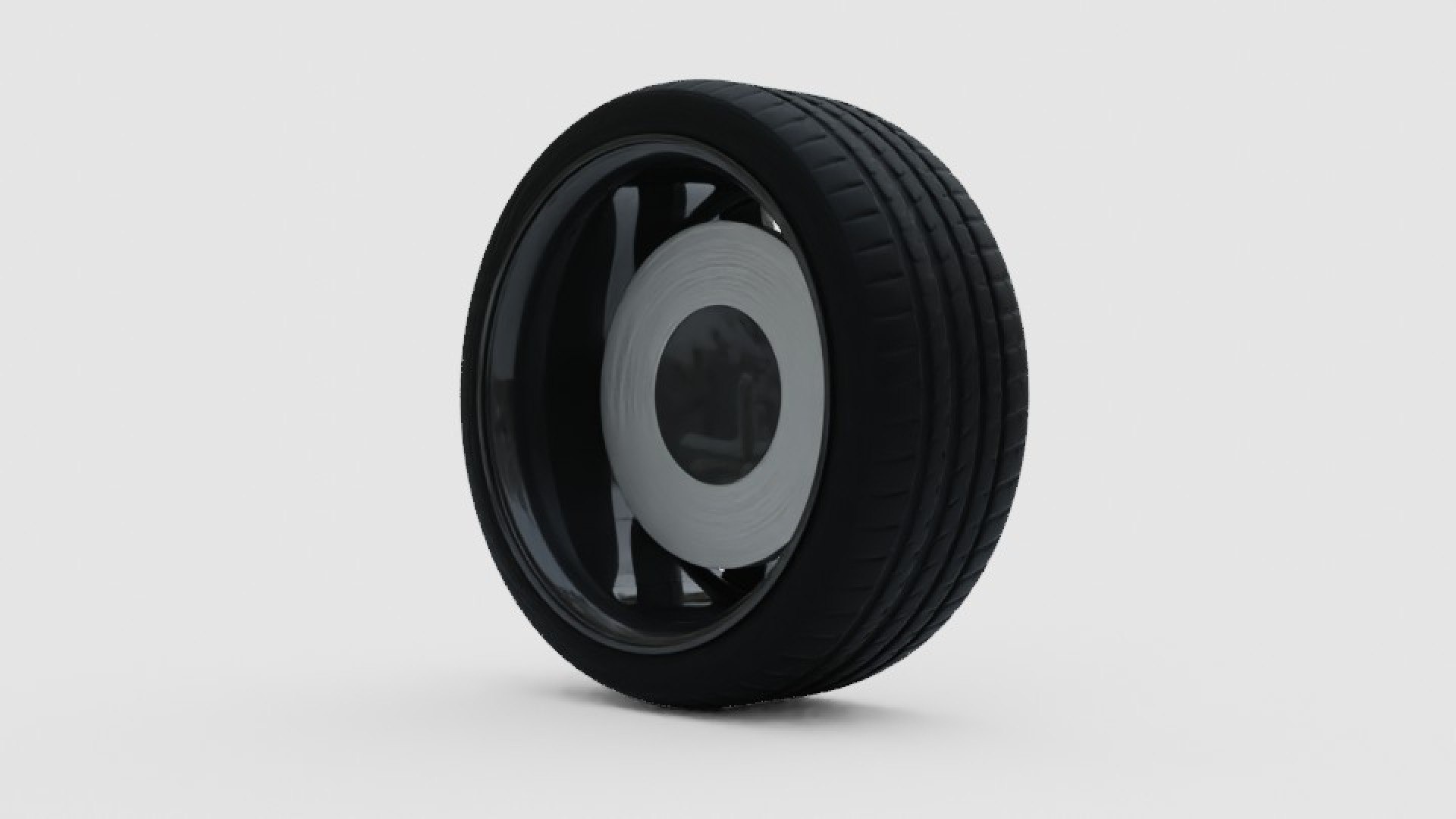 Jaguar F-Type Wheel With Rim 3D model - TurboSquid 2160396
