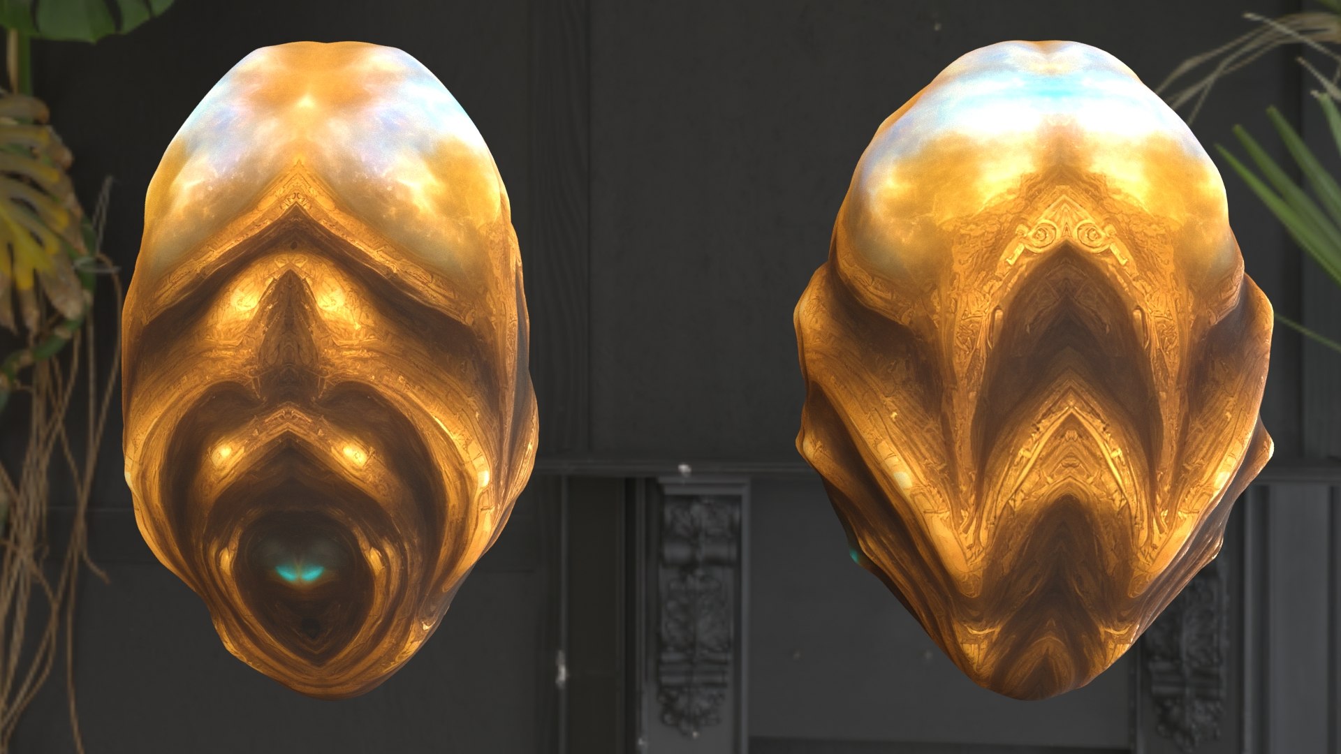 3D Model Ancient Egg 3 - TurboSquid 1989406