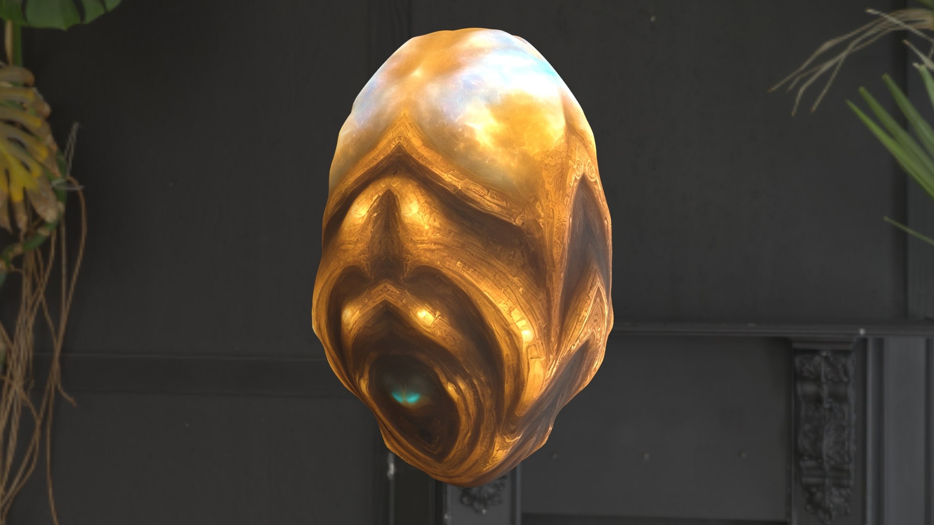 3D Model Ancient Egg 3 - TurboSquid 1989406