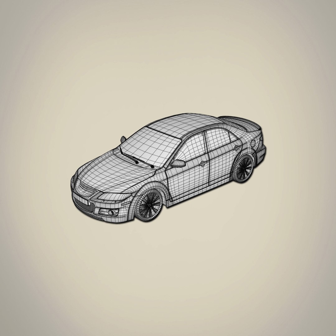 3D Sedan Car Materials - TurboSquid 1710344