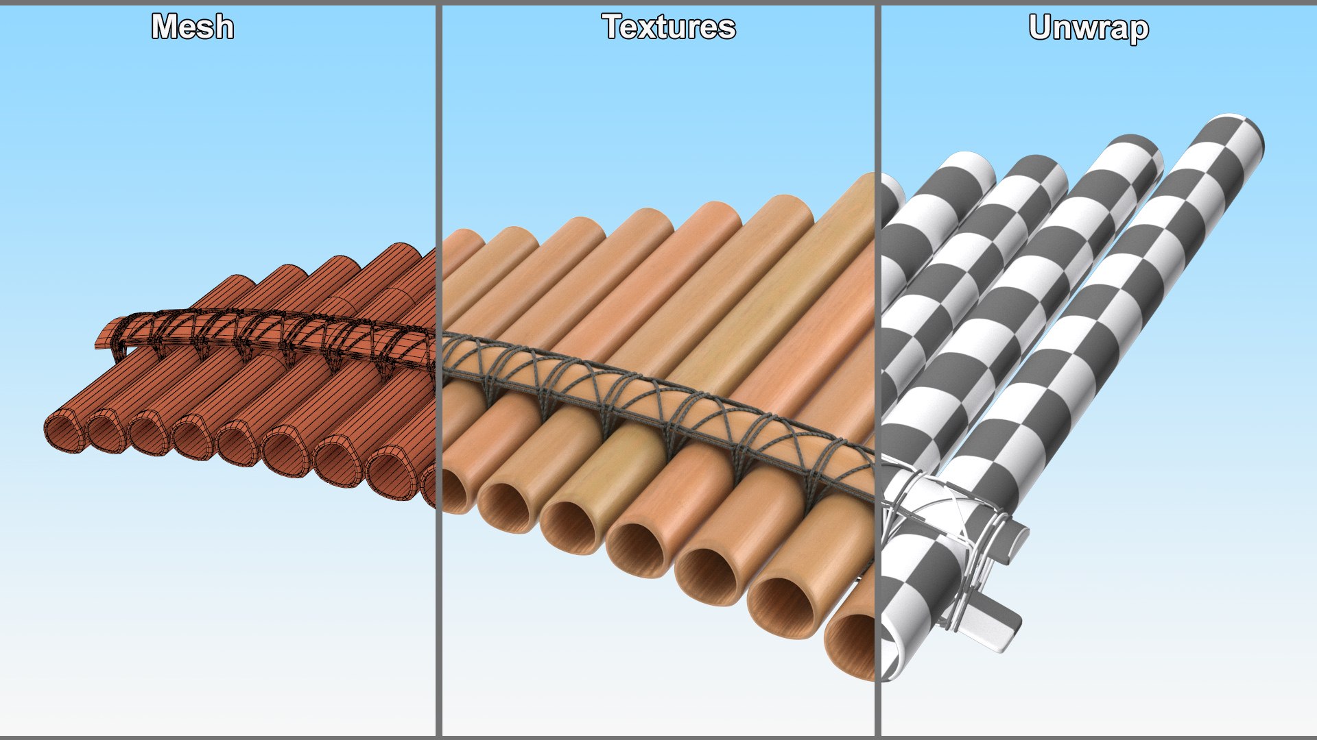 Musical Wind Instruments Collection 3D Model - TurboSquid 2429114