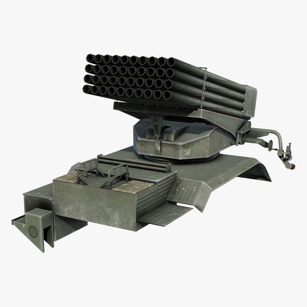3d model low-poly bm-21 grad