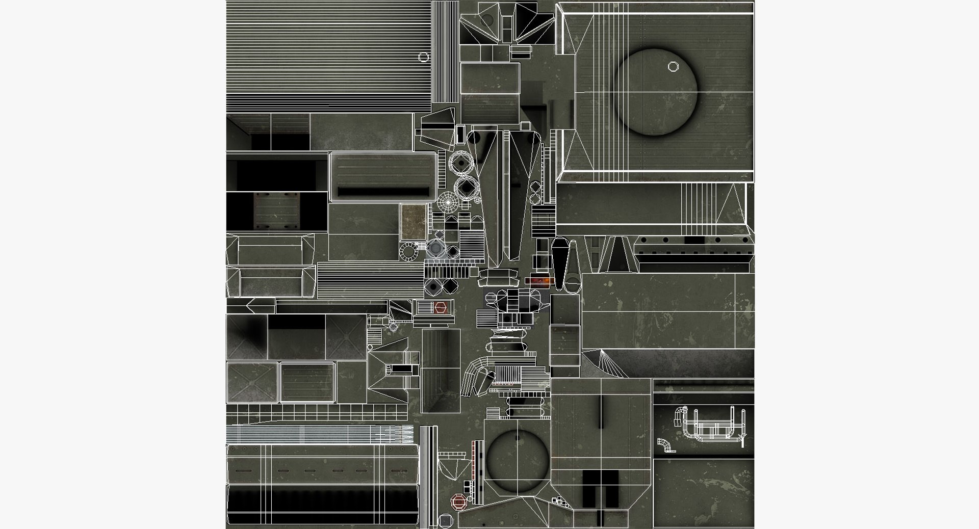 Low-poly Grad Rocket Launcher 3d Max