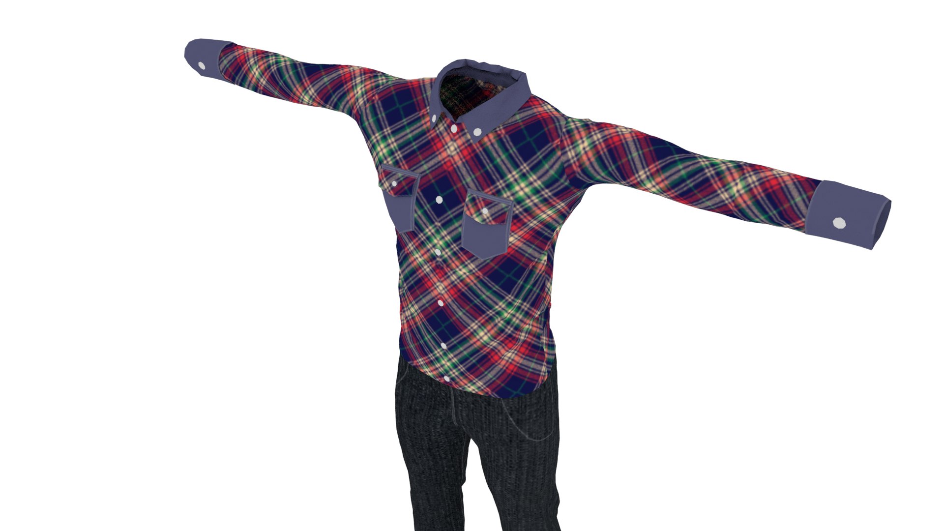 3D Clothing Model - TurboSquid 2109401