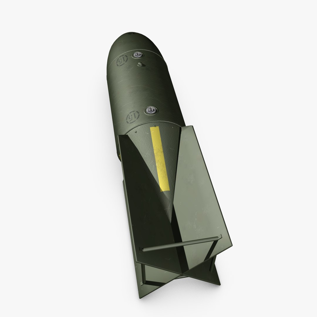 3d Sc250 Bomb 250 Bomber Model