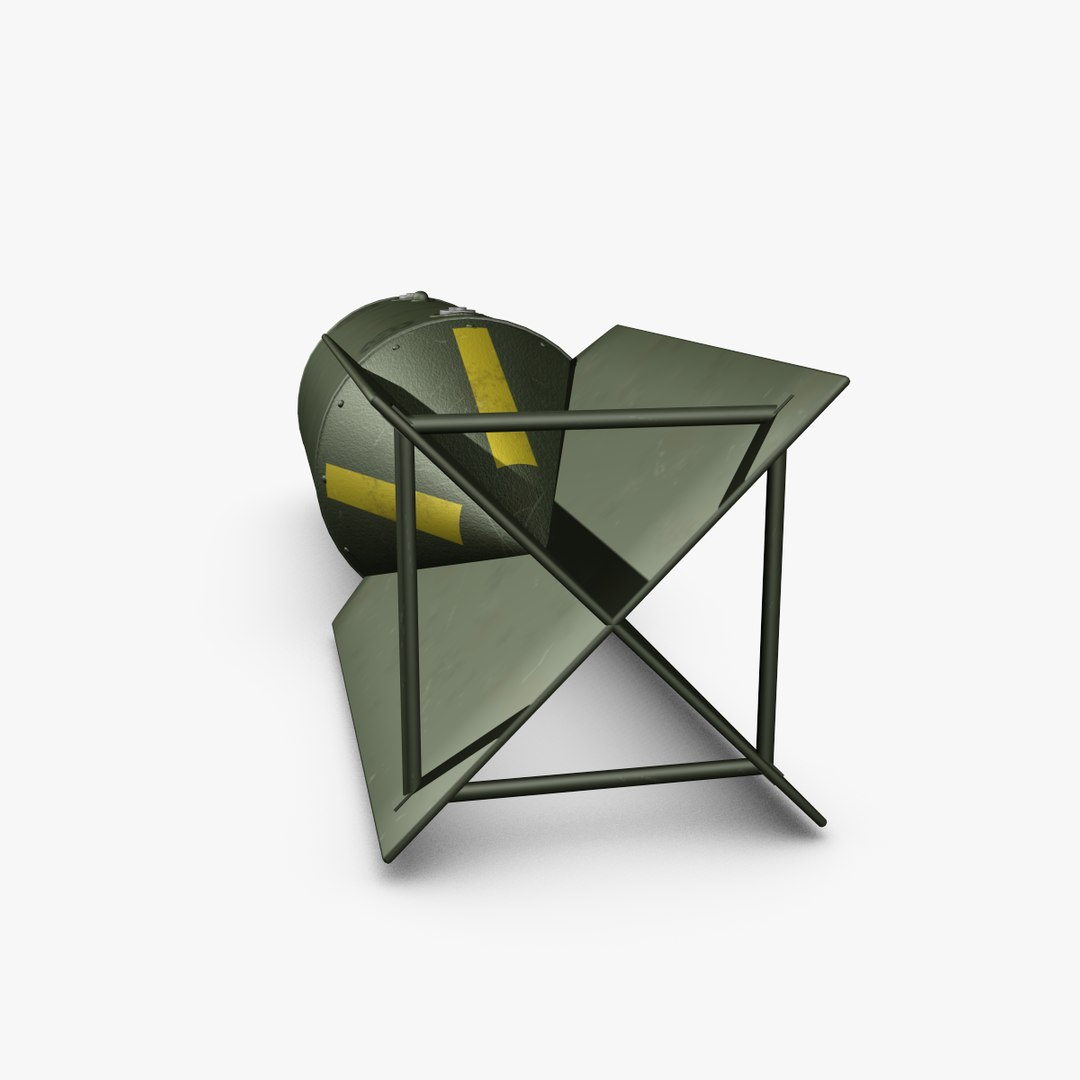 3d Sc250 Bomb 250 Bomber Model