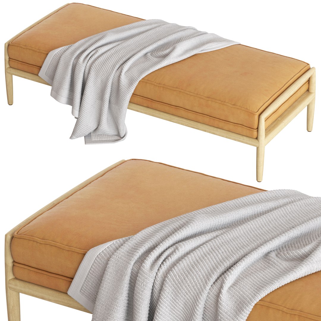 3D Globewest Humphrey Bench Seat Model - TurboSquid 2184389