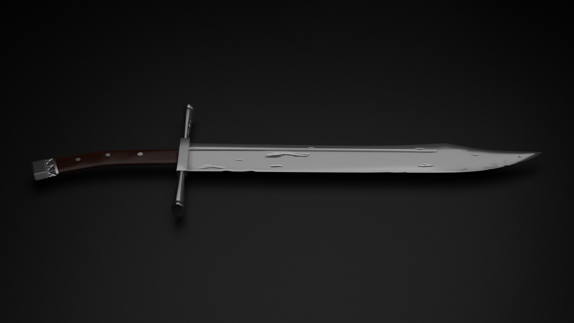 3D Sword Damaged Model - TurboSquid 2237876