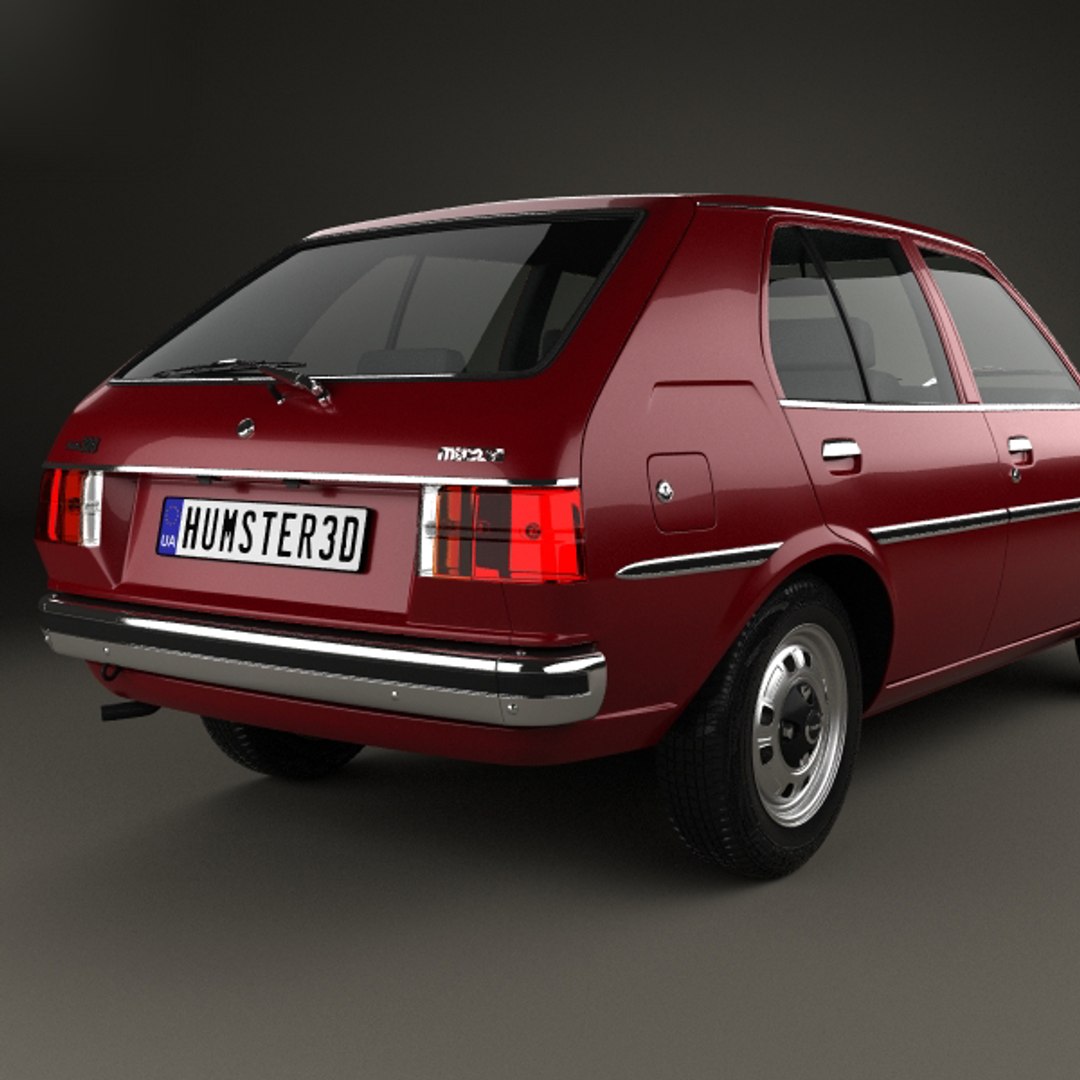 3D model mazda 323 familia - TurboSquid 1296001