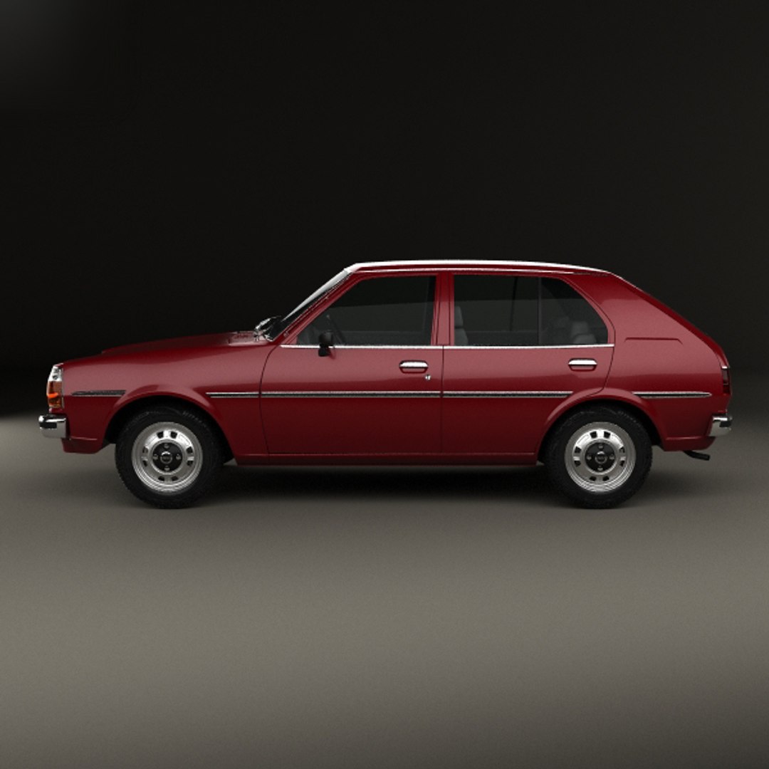 3D model mazda 323 familia - TurboSquid 1296001