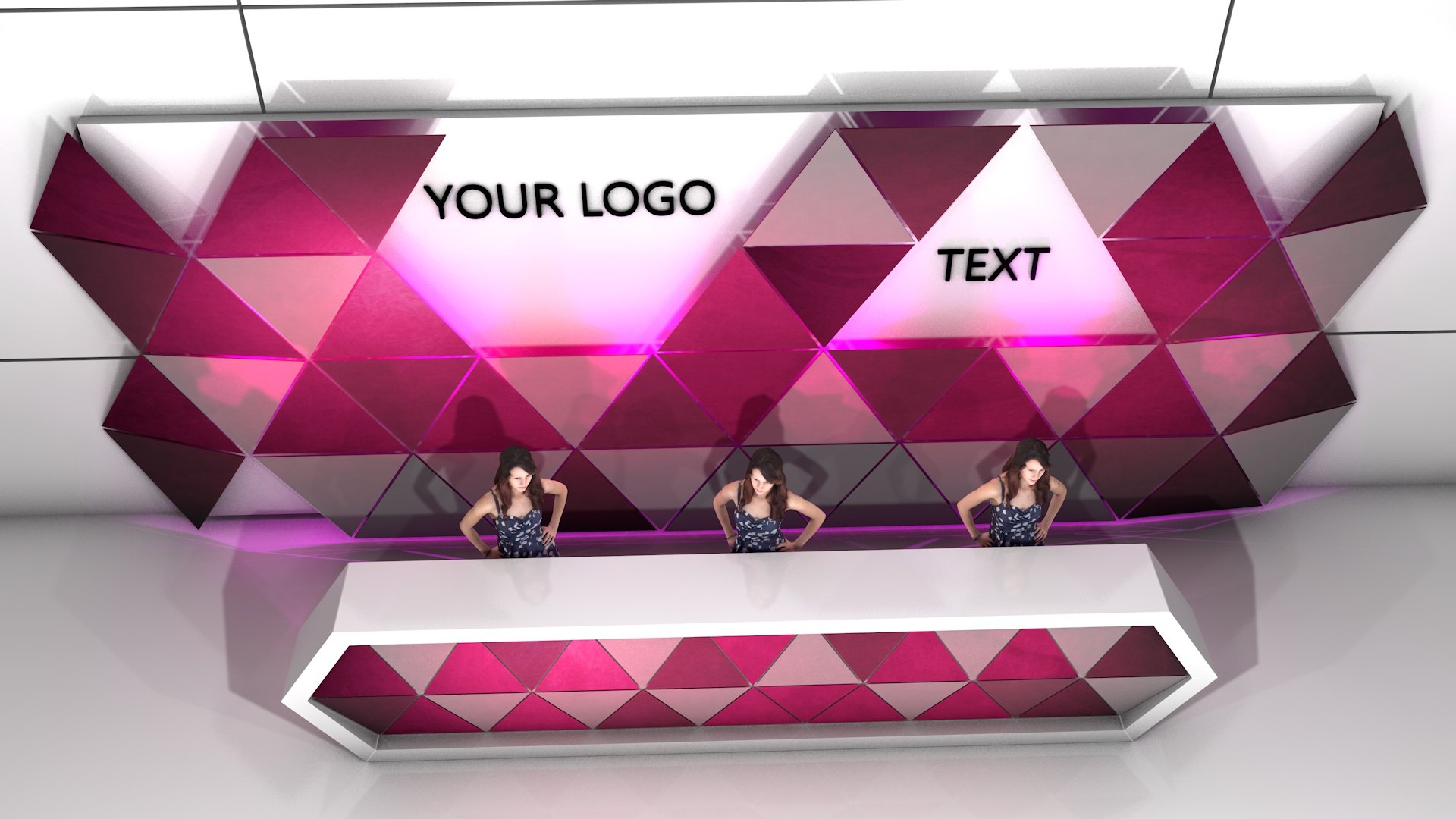 Furniture Desks 3D Model - TurboSquid 1590559